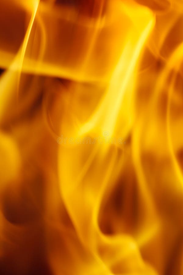 Abstract Orange Fiery Wave Background. Stock Image - Image of abstract ...