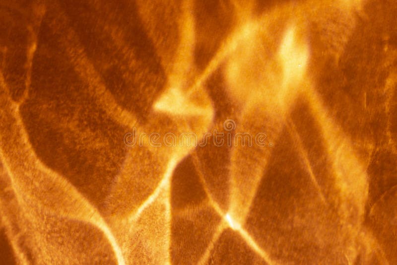 Abstract Orange Fire Like Background with Shadows and Sparkles. Stock ...