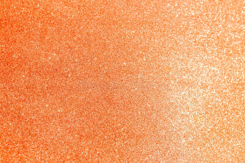 Abstract Orange Glitter Texture Background Stock Image - Image of ...