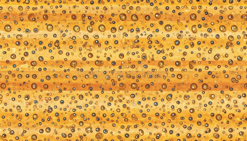 Abstract Orange Gold Texture with Circular and Square Patterns Stock ...