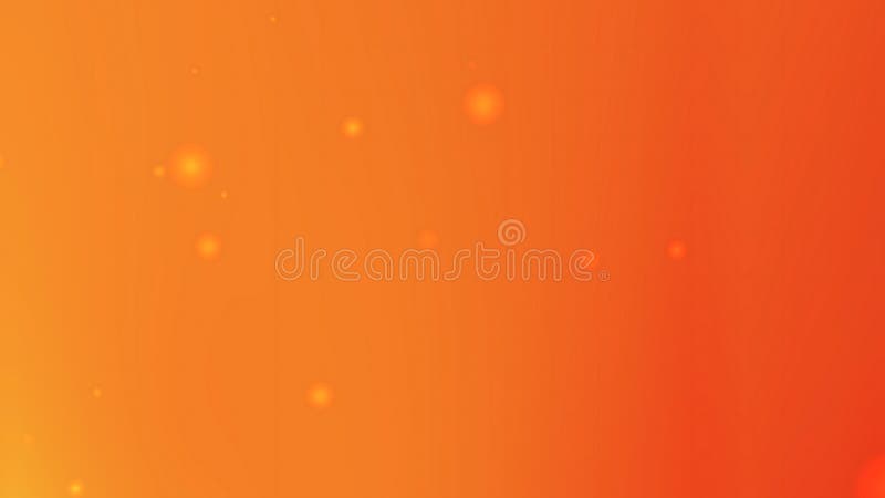 Orange Gradient Background Features Small Bright Particles Stock ...