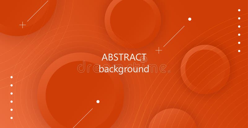 Abstract Orange Gradient Color Circle with Simple Pattern Wallpaper ...