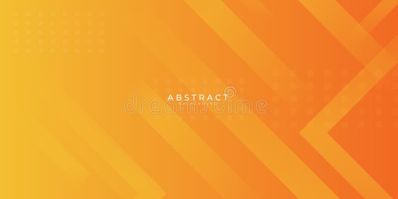 Abstract Orange Gradient Geometric Shape Background with Dynamic ...