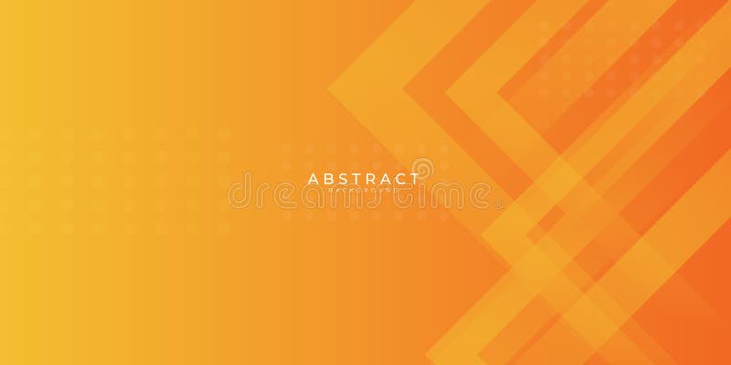 Abstract Orange Gradient Geometric Shape Background with Dynamic ...