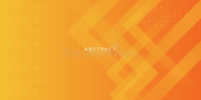 Abstract Orange Gradient Geometric Shape Background with Dynamic ...