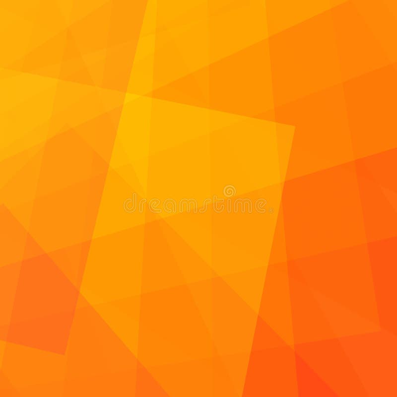 Abstract Orange Illustration with Rectangle. Illustration Stock ...