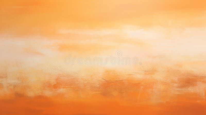 Abstract Orange Landscape Painting - Uhd Image with Minimalist ...