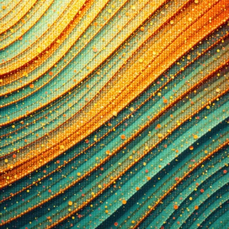 Abstract Orange Layered Lines, Textured Background Vector Design ...
