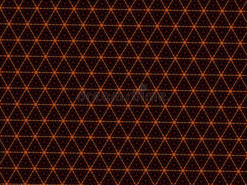 Abstract Orange Line Pattern Image on Black Background Stock ...