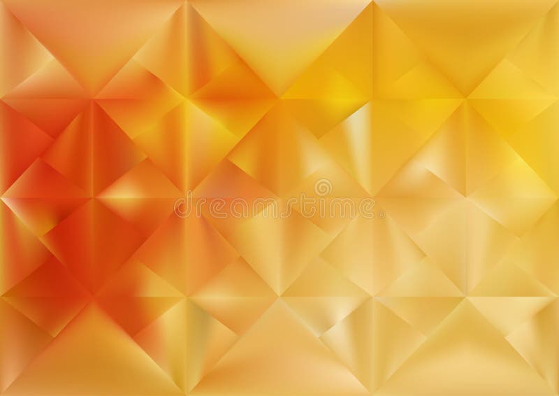 Abstract Orange Low Poly Background Stock Vector - Illustration of designs, orange: 218496698