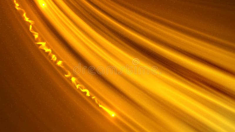 Abstract Orange Magic Sparks Animation. Stock Video - Video of glow ...
