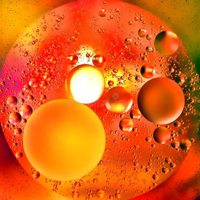Water Bubbles Red Background Pink Foam Water Bubbles Background