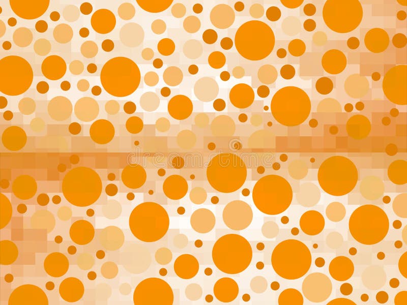 Abstract Orange Pattern Background Stock Illustration - Illustration of ...