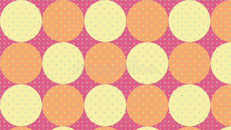 Abstract Orange Pattern Background with Random Object Stock Photo ...