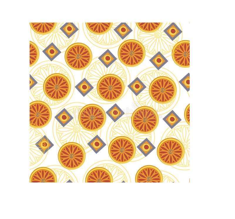 Abstract orange pattern stock vector. Illustration of concept - 65231537