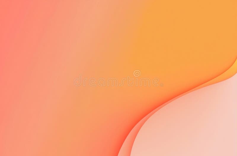 Abstract Orange and Peach Gradient Background Stock Illustration ...