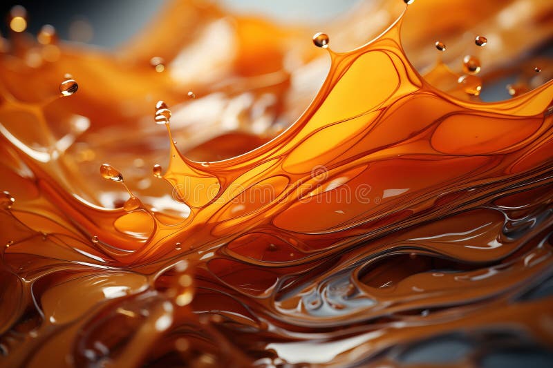 Orange Pulp Splash with Real Orange Juice Stock Illustration ...