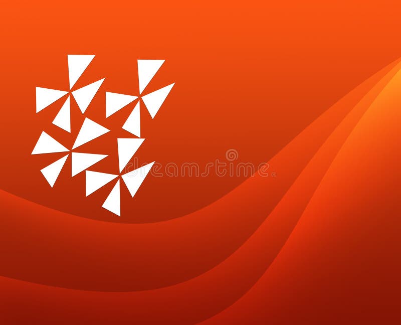 Abstract Orange Red Background with Gradient and White Fan Blades Stock ... Abstract Orange Red Background with Gradient and White Fan Blades Stock ...