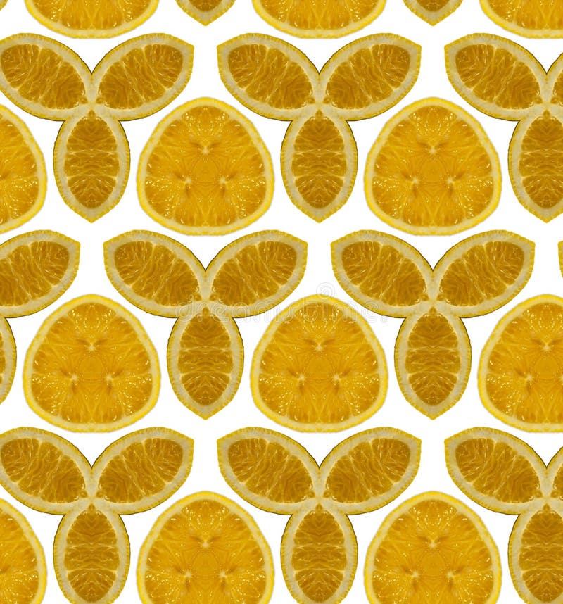 Abstract Orange Seamless Pattern Stock Image - Image of fractal, decor ...