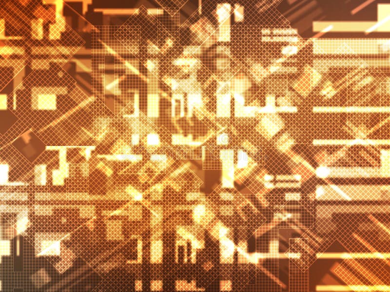 Abstract Orange Background stock illustration. Illustration of glow ...