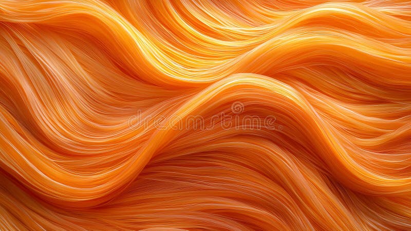 Abstract Orange Strands Waving Texture Backdrop Stock Photo - Image of ...