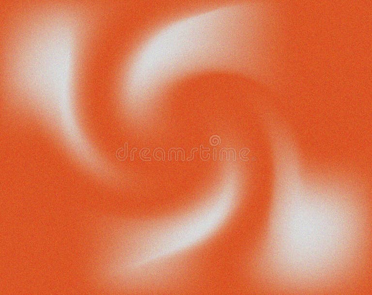Abstract Orange Swirl Design with White Gradient Highlights Stock ...