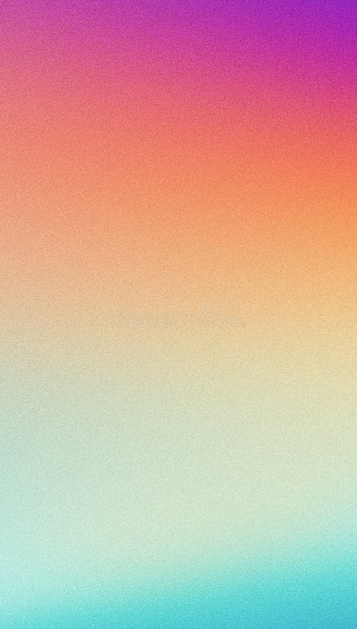 Abstract Orange Teal Green Pink Blurred Grainy Gradient Background ...