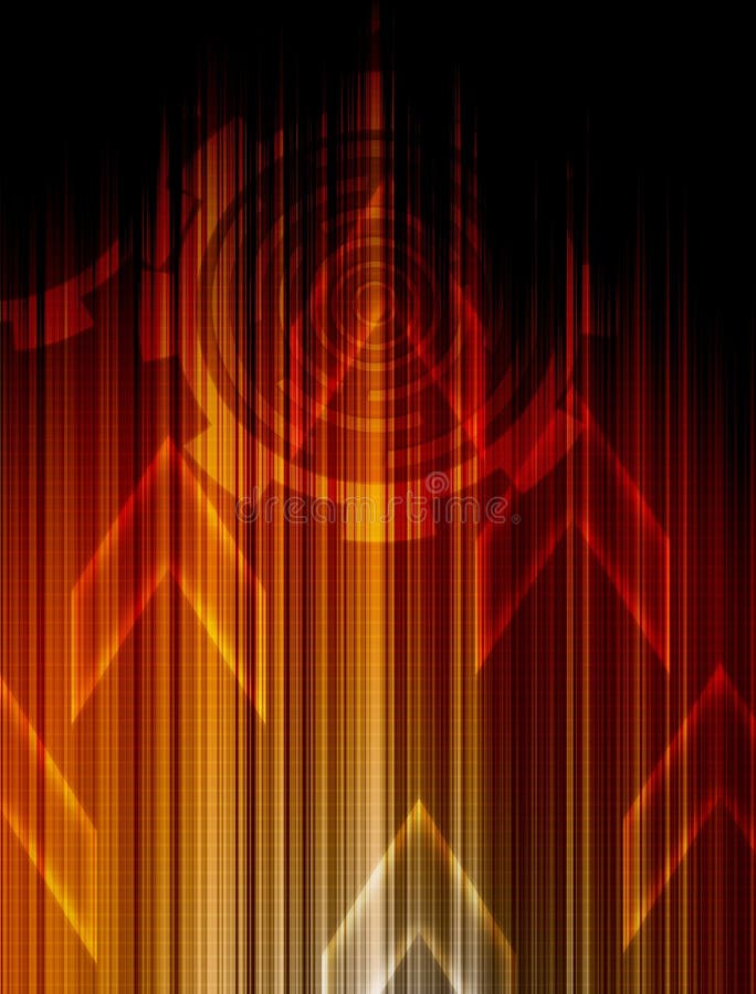 Abstract Orange Background. Stock Illustration - Illustration of beam, glow: 21734032