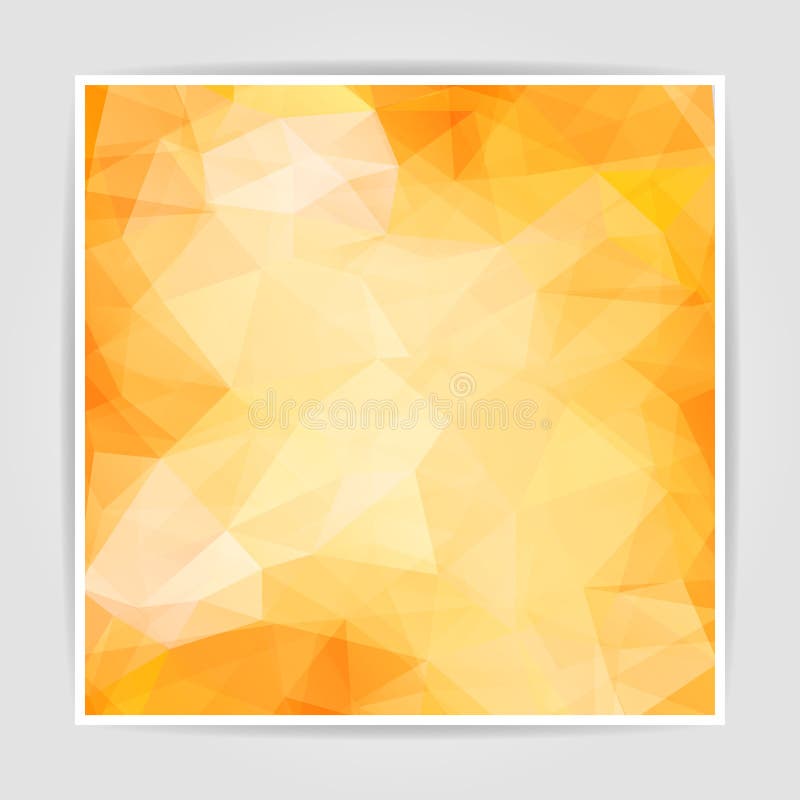 Yellow Orange Summer Background Stock Vector - Illustration of shine ...