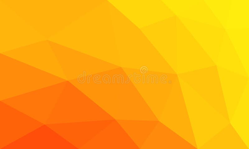 Abstract Orange Triangle Background Stock Vector - Illustration of deep ...