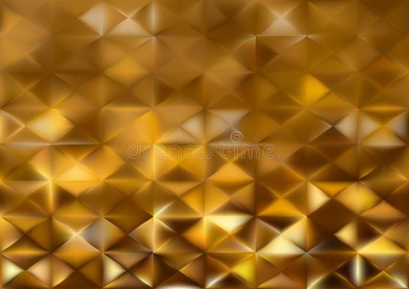 Abstract Orange Triangle Pattern Background Stock Vector - Illustration ...