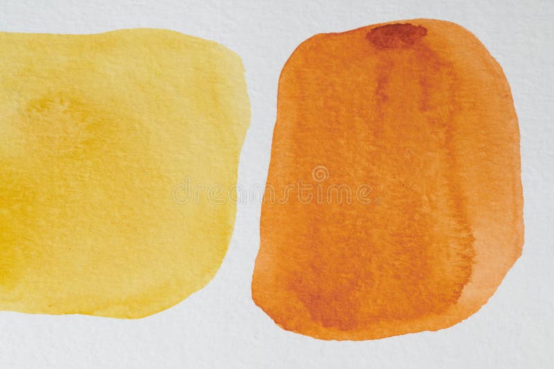 Abstract Orange Watercolor Texture Background. Creative Pattern Design ...