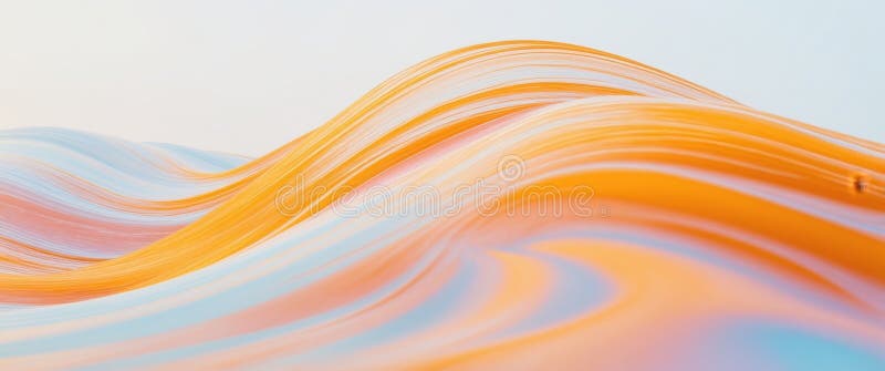 Abstract Orange Wave Digital Texture Background. Stock Image - Image of ...