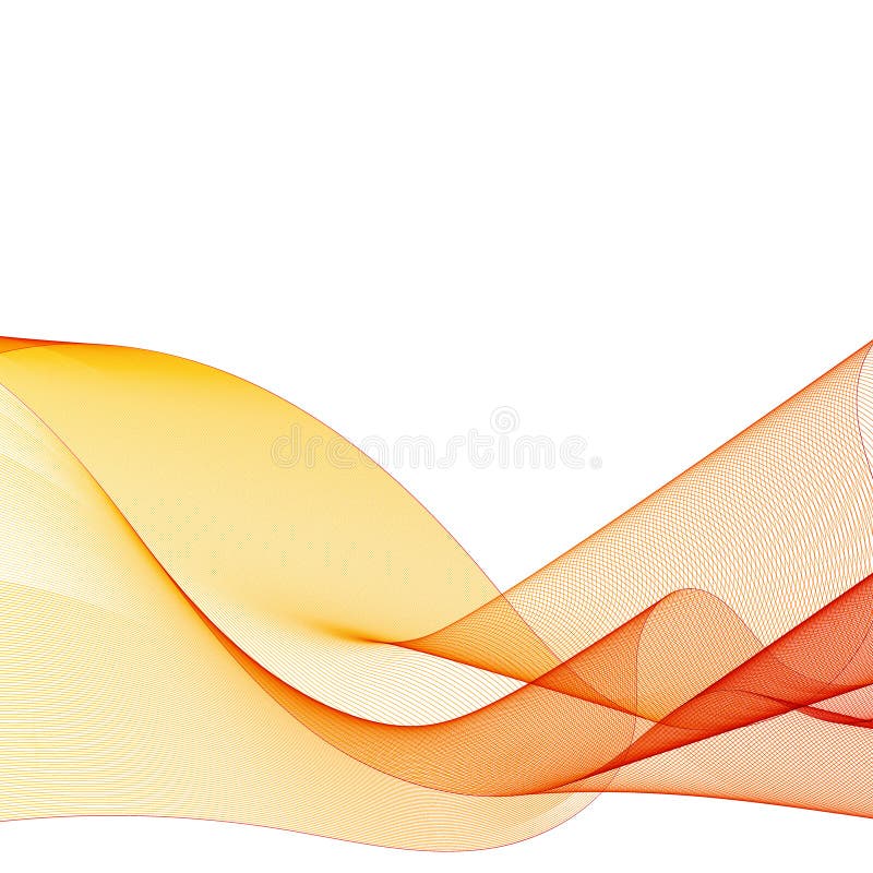 Abstract Orange Wave. Wave Pattern. Presentation Template, Advertising ...