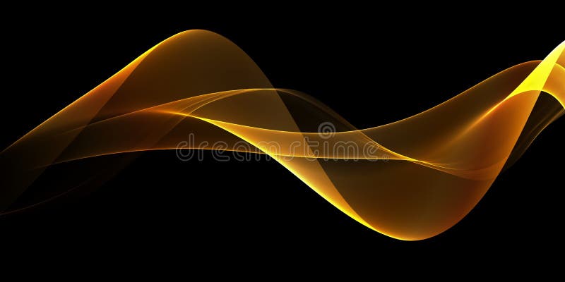 Abstract Orange Waves Background. Template Design Stock Image - Image ...