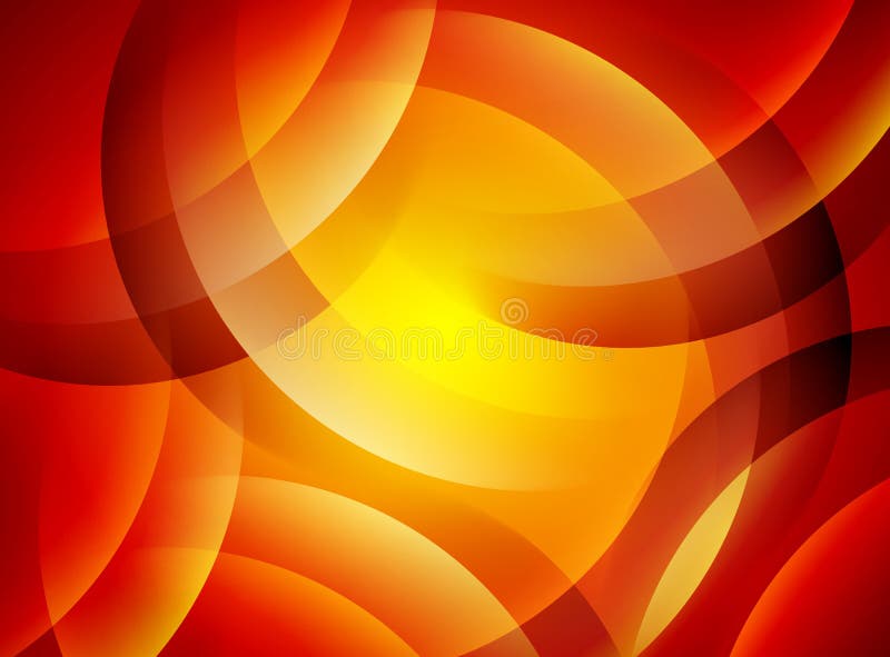 Abstract Orange Radiant Background Stock Vector - Illustration of ...