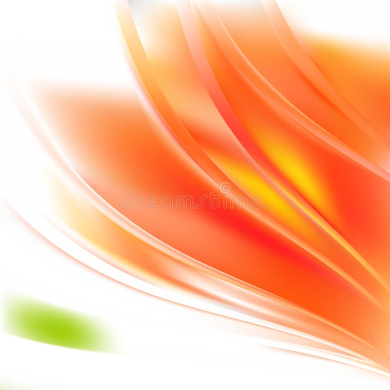 Abstract Orange and White Background Design Stock Vector - Illustration ...