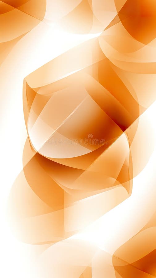Abstract Orange and White Geometric Pattern with Light Reflections ...