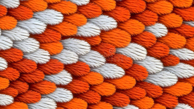 Abstract Orange White Scale Pattern Texture Stock Photo Stock ...
