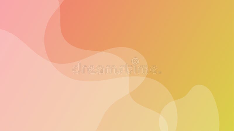 Abstract Orange and Yellow Background with Dynamic Effect Stock Vector ...