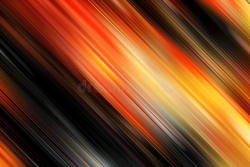 Abstract Orange, Yellow and Black Diagonal Lines Background Texture ...