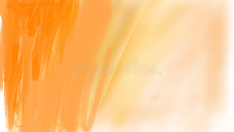 Abstract Orange Yellow Color Painting Brushed Textures Pattern ...