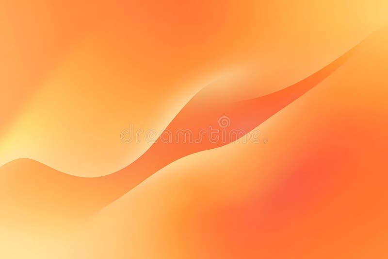 Abstract Orange and Yellow Gradient with Curved Lines Stock ...