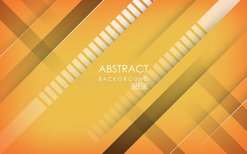 Abstract Orange Yellow Gradient Stripe Shadow and Light Geometric Shape ...
