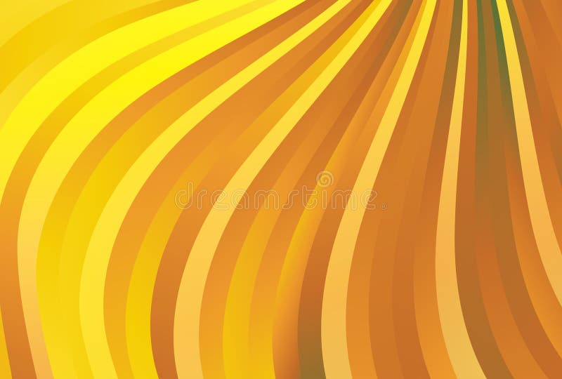 Abstract Orange and Yellow Gradient Wavy Stripes Pattern Background ...