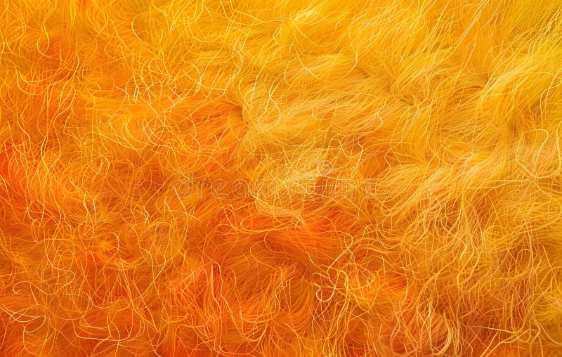 Abstract Orange & Yellow Wool Texture Background Stock Illustration ...