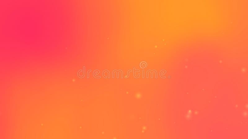 Abstract Orangepink Gradient Background with Small Glowing Particles ...