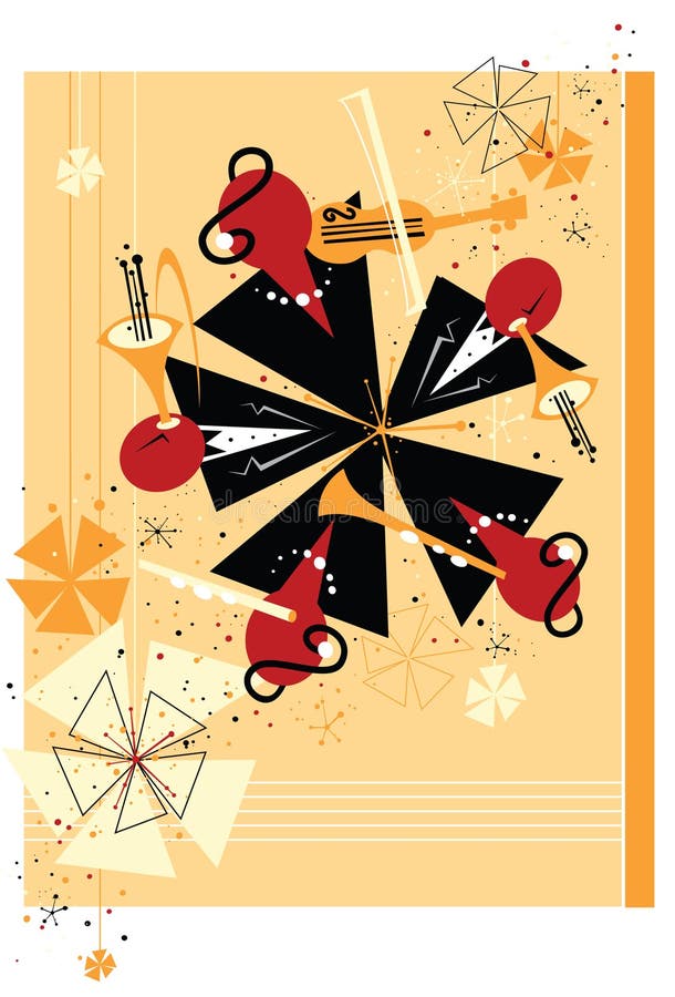 Abstract orchestra stock vector. Illustration of musical - 10308438