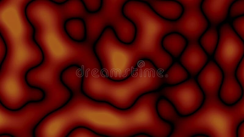 Abstract Organic Cells in Continuous Loop Animation Stock Footage ...