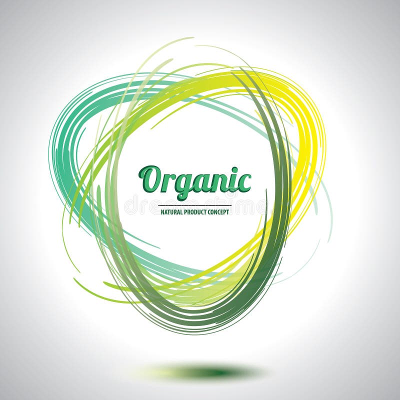 Organic Circle Pattern stock vector. Illustration of ornament - 17658722